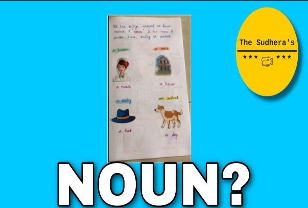 What is NOUN? English Grammar for Grade 1 - Learn With Sudheras